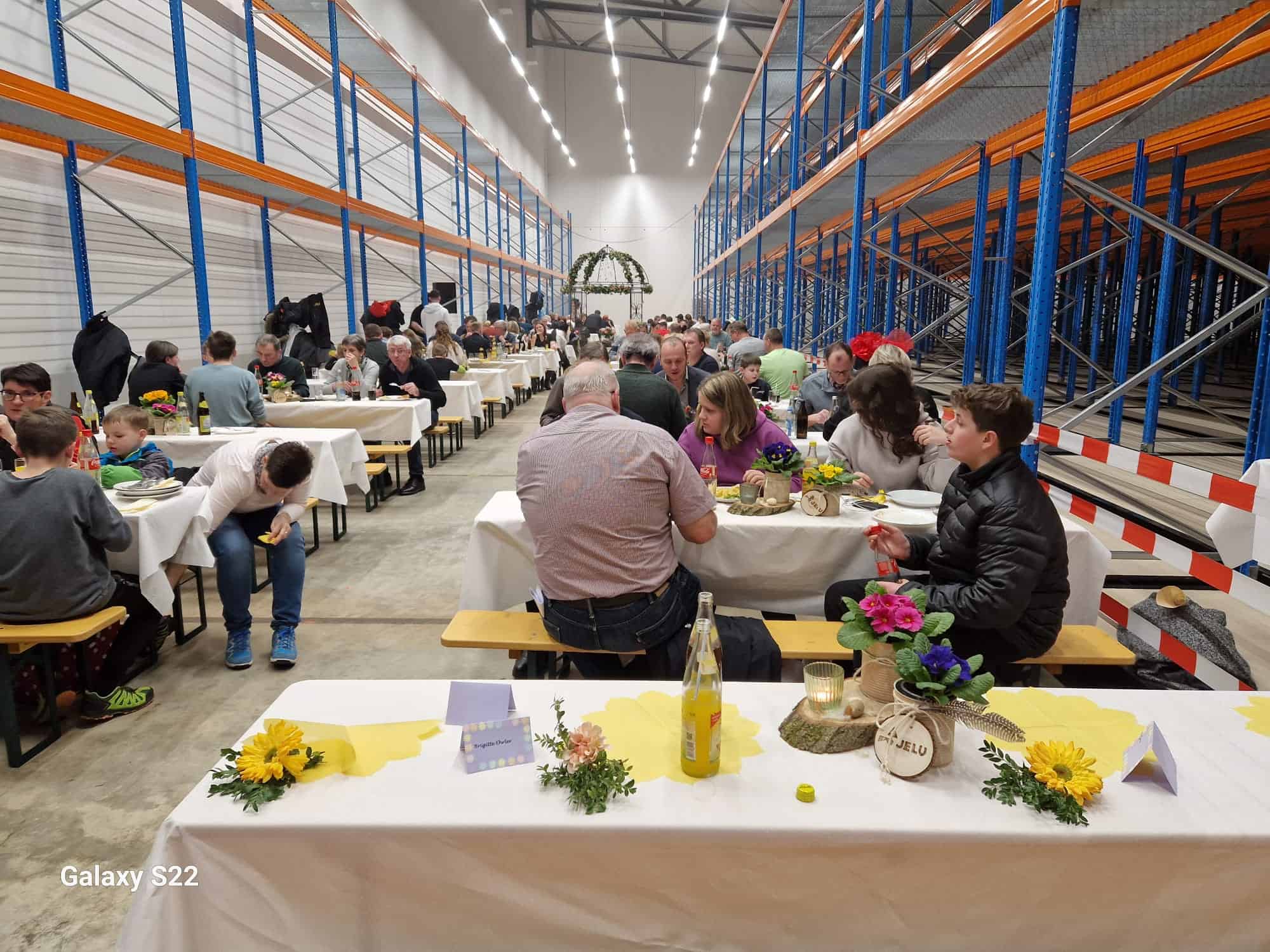 Inauguration of the high-bay pallet warehouse